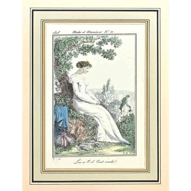 Philibert-Louis Debucourt, Lui A-T-Il Tout Vendu?, Etching, 1797 | Chairish