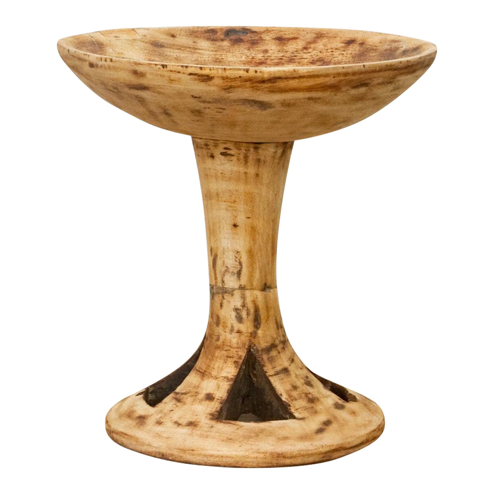 Orbed Vintage Naga Fruit Bowl | Chairish