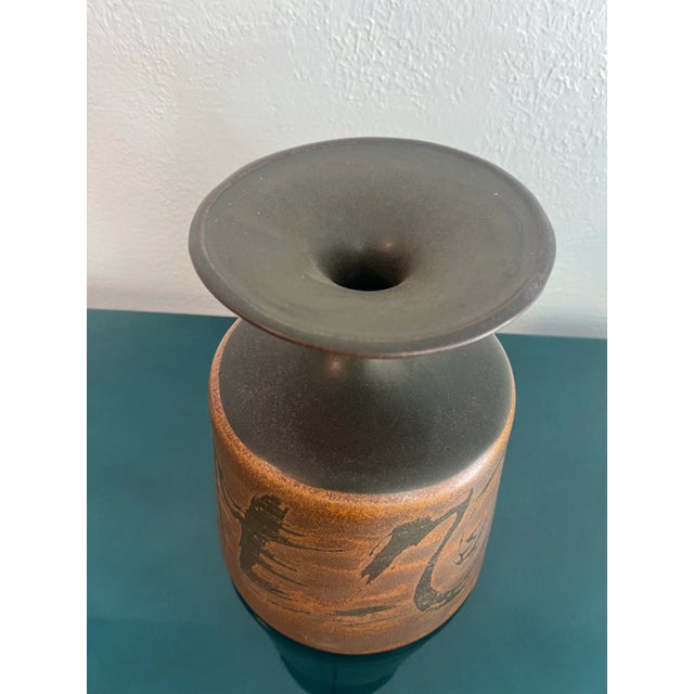 Robert Maxwell for Designs West Stoneware Vase | Chairish