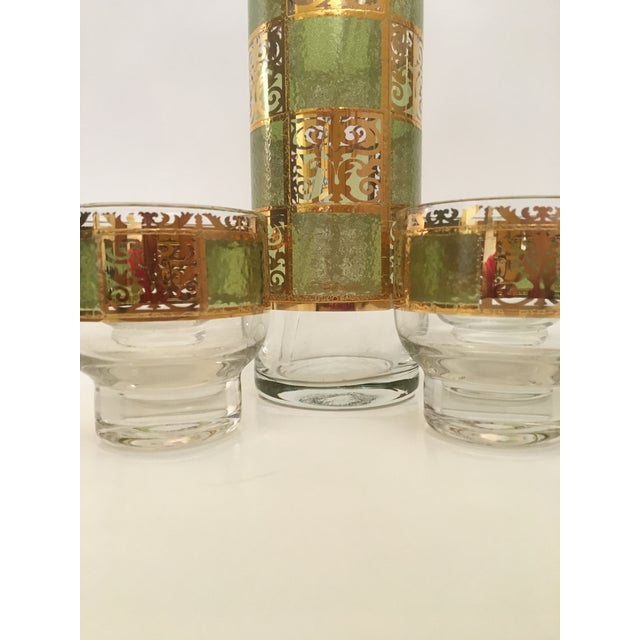 Mid-Century Modern Culver Prado Martini Pitcher Set With Four Footed ...