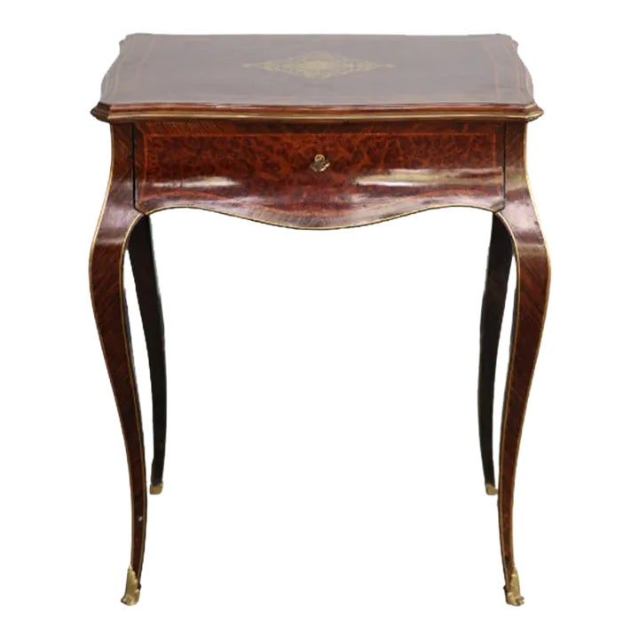 19th Century French Coiffeuse Signed Tahan | Chairish