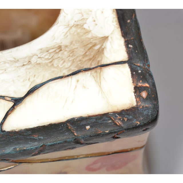 Late 20th Century Bohemian Tan Acrylic Pressed Fresh Fields Dried ...