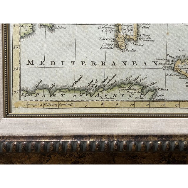 Antique Engraved Map of Italy for Middleton's Complete System of ...