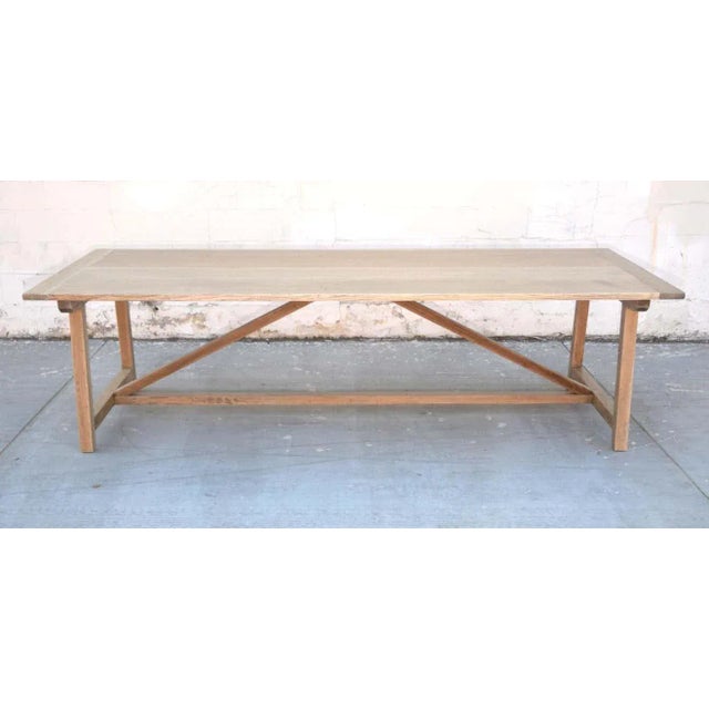Expandable Farm Table in Distressed Rift Sawn Oak by Petersen Antiques ...