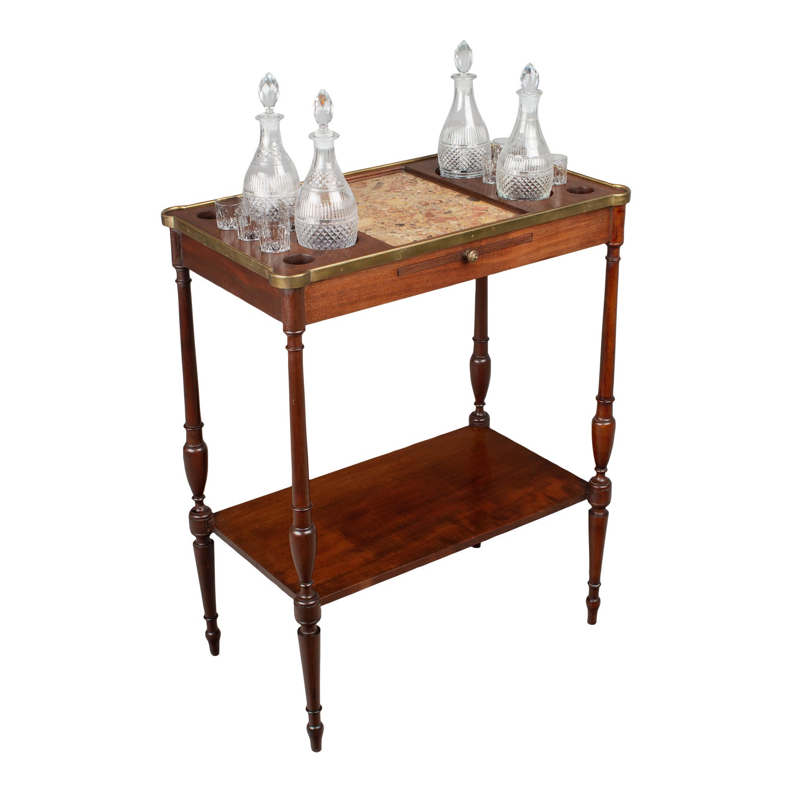 French Liquor Side Table by L' Escalier De Cristal à Paris | Chairish