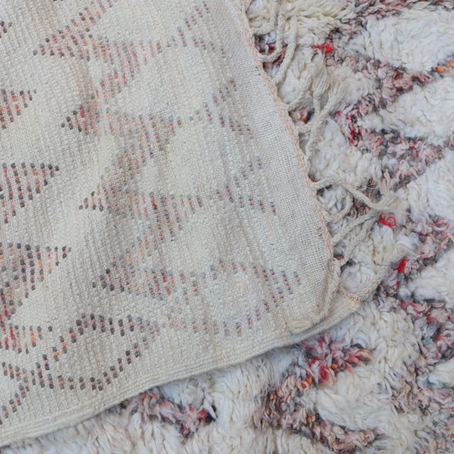 Vintage Moroccan Marmoucha Rug - 6'4" X 11'5" Ft | Chairish