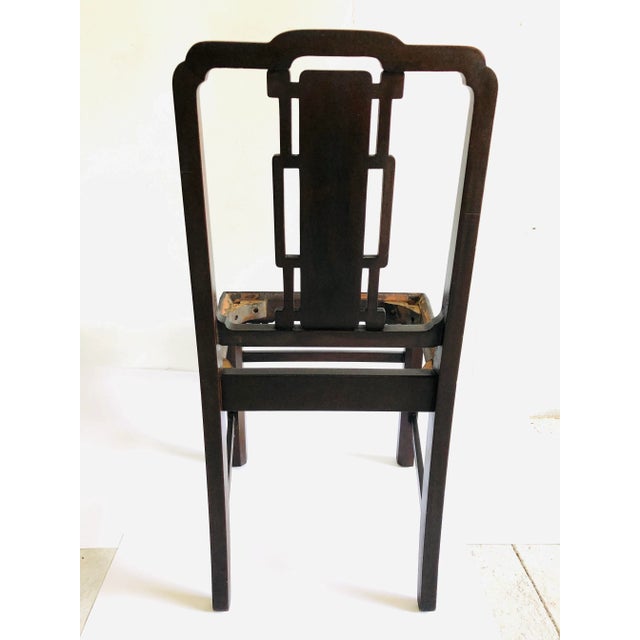 Antique Oriental Style Berkey & Gay Side Chair | Chairish