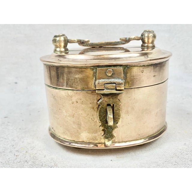 Vintage Small Brass Box | Chairish