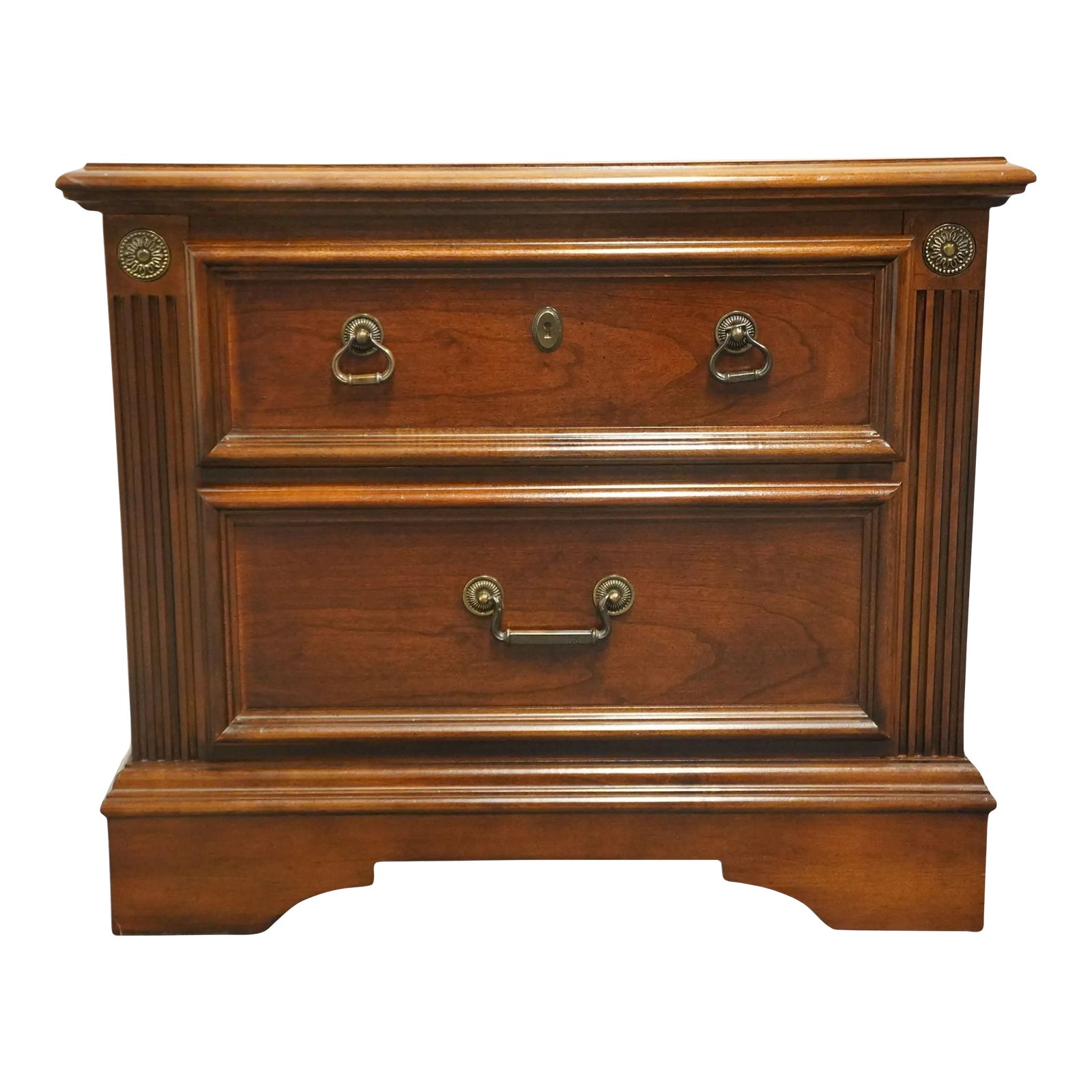 Stanley Furniture Italian Provincial 28" Two Drawer Nightstand 38213 ...