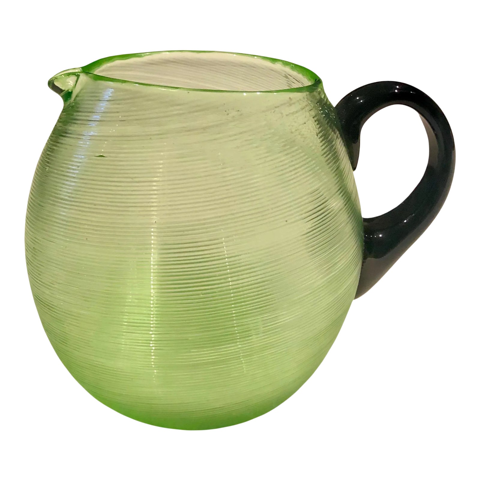 1920s Steuben Glass Pitcher | Chairish