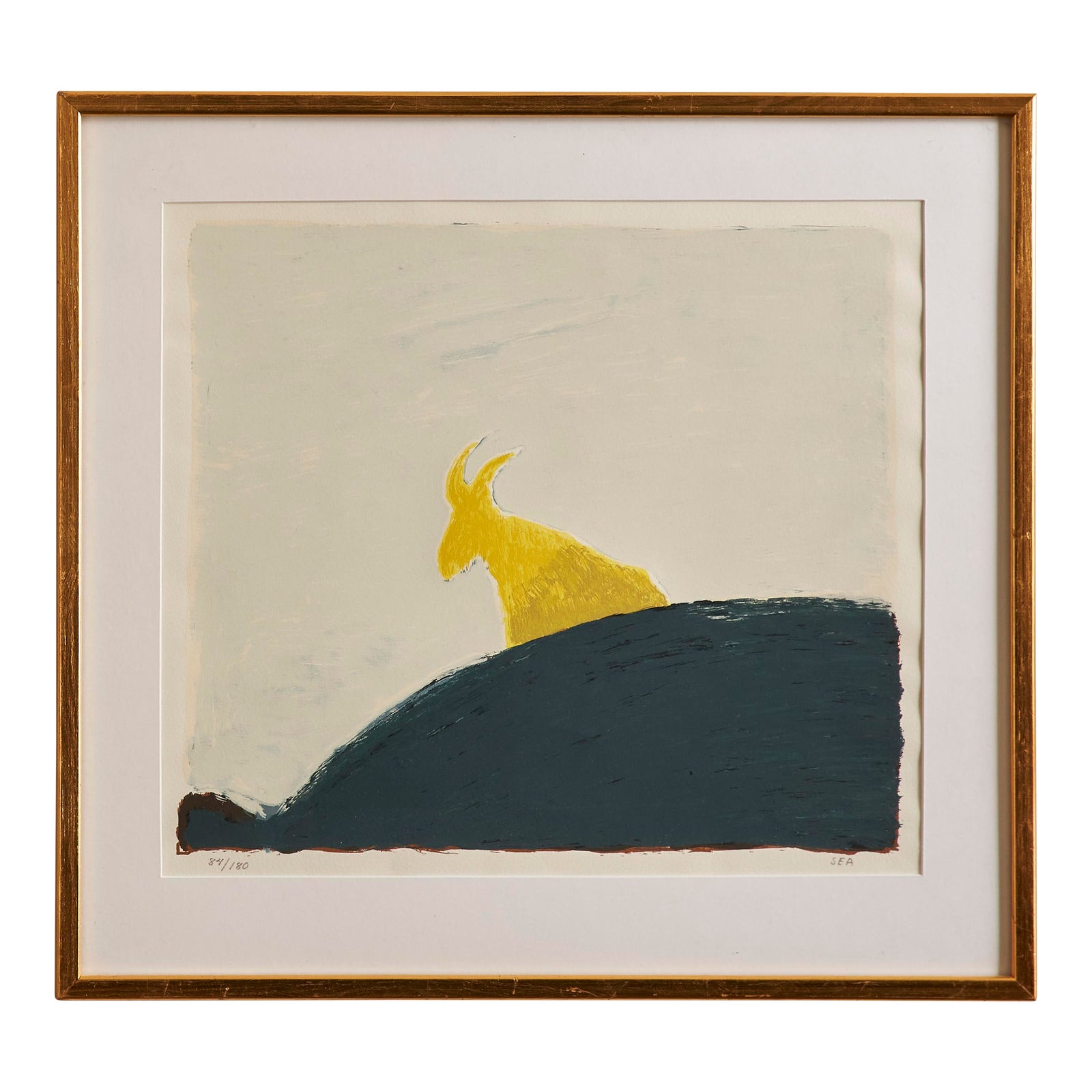 Sven Erik Andersson Lithograph in Colours, Signed and Numbered | Chairish