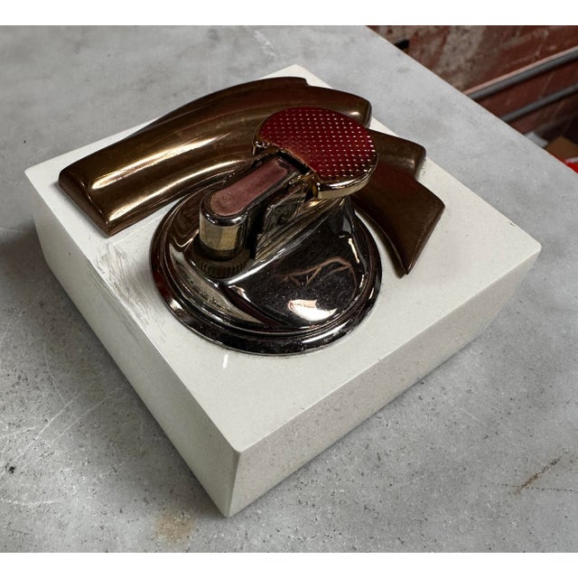 Vintage Italian Lighter by Esa Fredigolli 1960s | Chairish