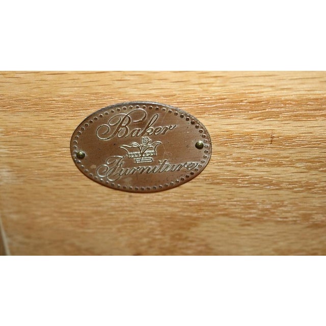 1920s Baker Regency Style Mahogany Serpentine Chest of Drawers | Chairish