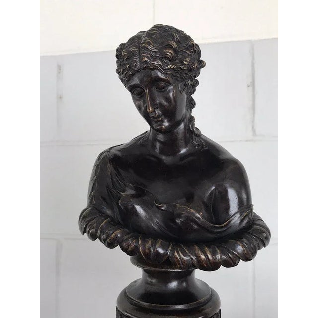 Grand Tour Style Bronze Bust of Clytie | Chairish