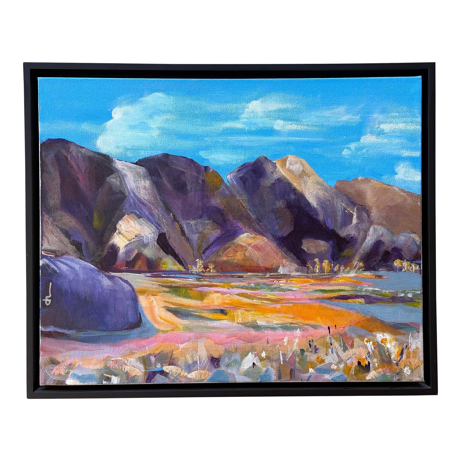 Dory Hethcote - Malheur in Spring - Acrylic on Canvas | Chairish