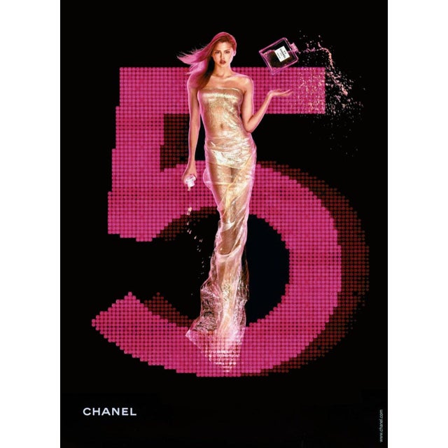 2001 Chanel No.5 - Pink Poster | Chairish