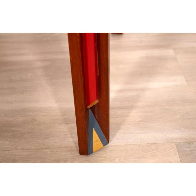 Ralph Rye Variations Armchair Signed Postmodern Hand Painted Wood 22k ...