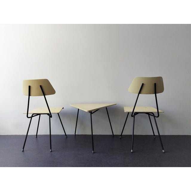 Chairs and Side Table by Rob Parry for Dico, Netherlands, 1950s, Set of ...
