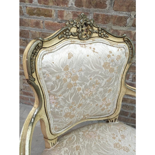 Mid 20th Century French Rococo Louis XV Fauteuil Arm Chairs - Set of 2 ...