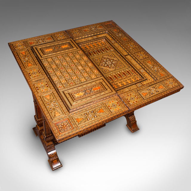 1900's Antique Combination Games Table | Chairish