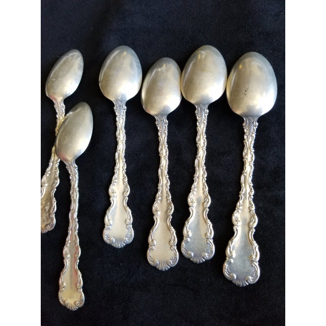 Sterling Silver Spoons Louis XV Pattern by Whiting | Chairish