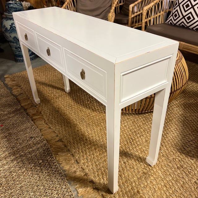 Asian Modern Ming Console Table | Chairish