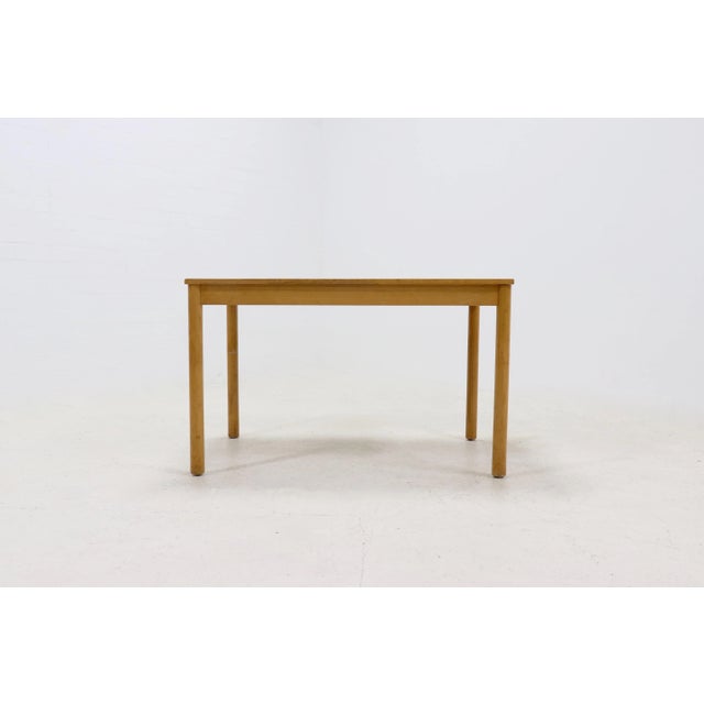 Vintage Birch and Linoleum Dining Table, 1960s | Chairish