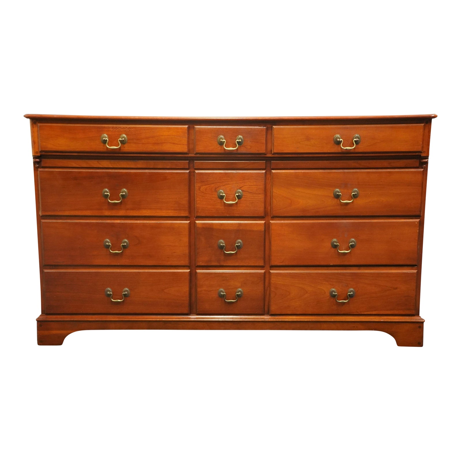 Pennsylvania House Mt. Vernon Solid Cherry Traditional Style 60" Triple ...