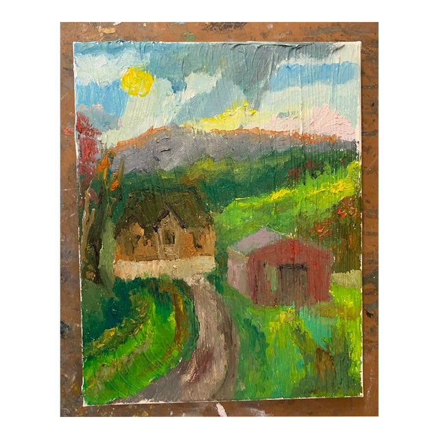 Contemporary Expressionist Landscape Oil Painting by Eric Strauss ...