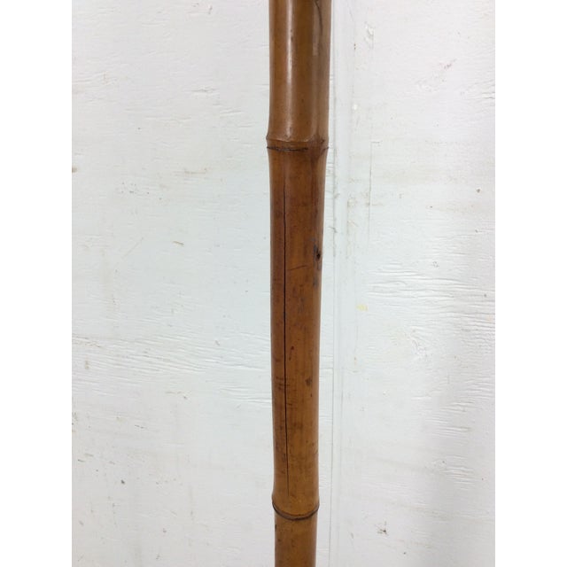 Vintage Rattan Floor Lamp With Shade | Chairish