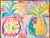 “Pineapple BFF’s” Abstract Painting by Christina Longoria | Chairish