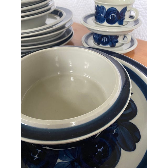 1960s Arabia of Finland “Anemone” Dinnerware - Four Place Settings Plus ...