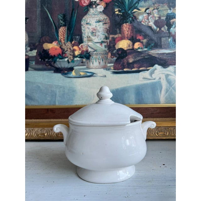 1970s Small White Soup Tureen, Made in Japan | Chairish