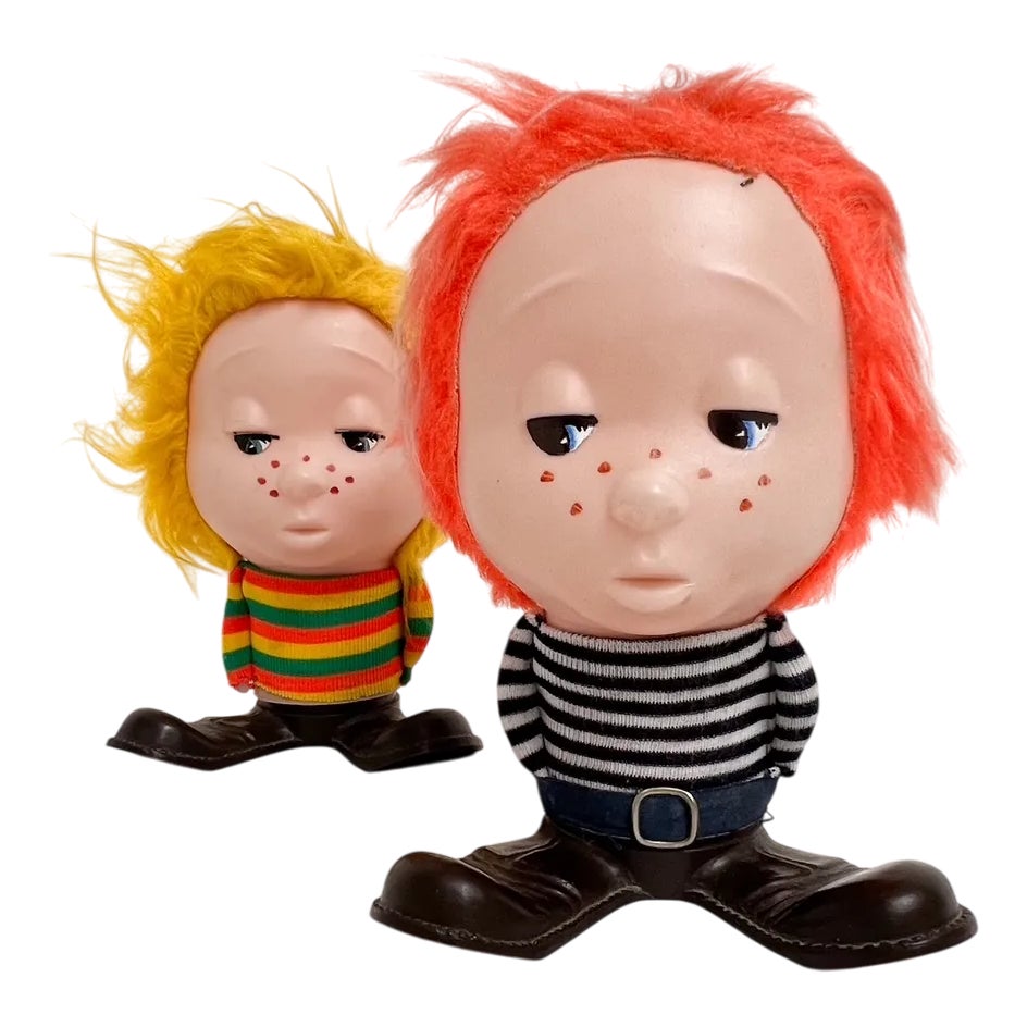 Funky Boy Table Lamps from Linea Zero, 1960s, Set of 2 | Chairish
