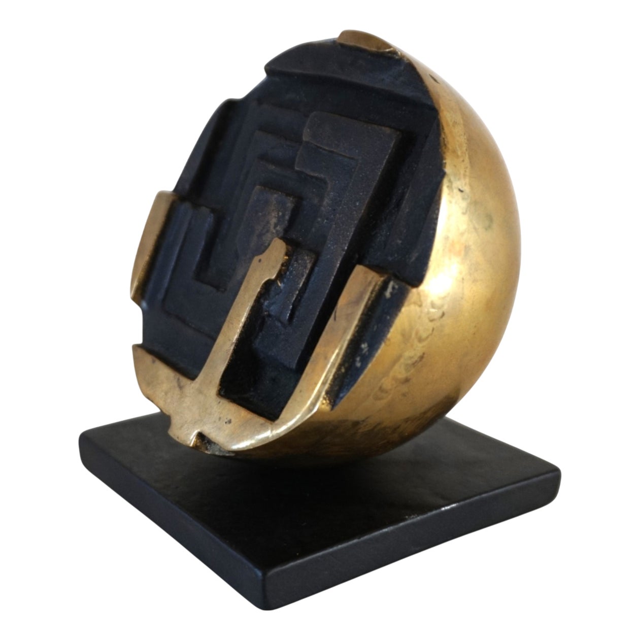 Fanna Roncoroni, Labyrinth Sculpture, 1970s, Bronze | Chairish