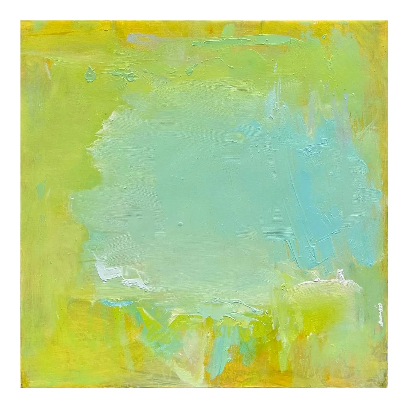 "Spring Palette 2" by Trixie Pitts Abstract Expressionist Oil Painting ...