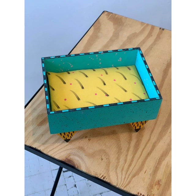 Vintage Memphis Style Box by Hollis Fingold for Radar Design Inc, Circa ...