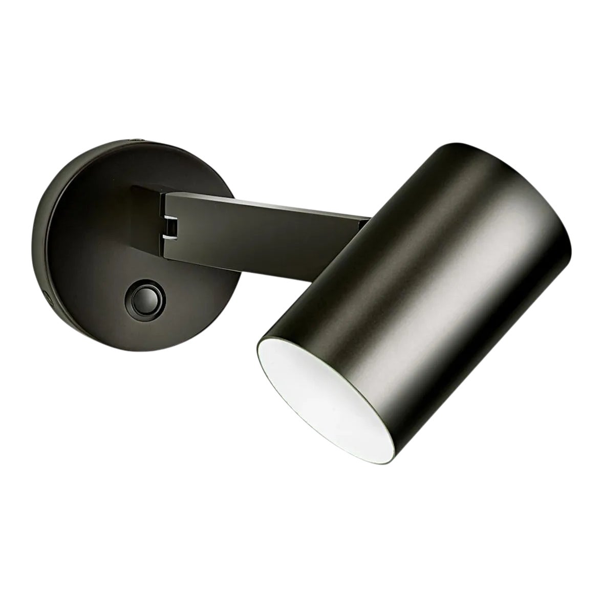 Gotham Lighting Black Bronze Led Swing Wall Light | Chairish