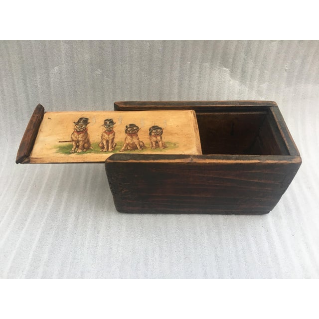 Antique Wooden Mystery Box Chairish