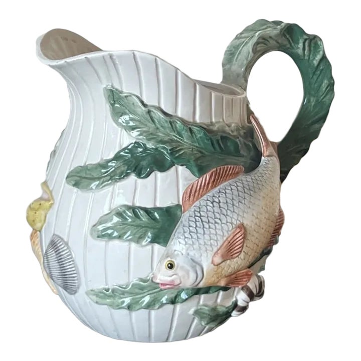 Fitz & Floyd - Pitcher in Form of Sea Creatures - 1991 | Chairish