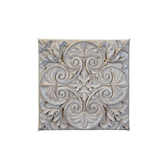 Neoclassical Faux Stone Bas Relief Wall Tiles Carvings Architectural ...
