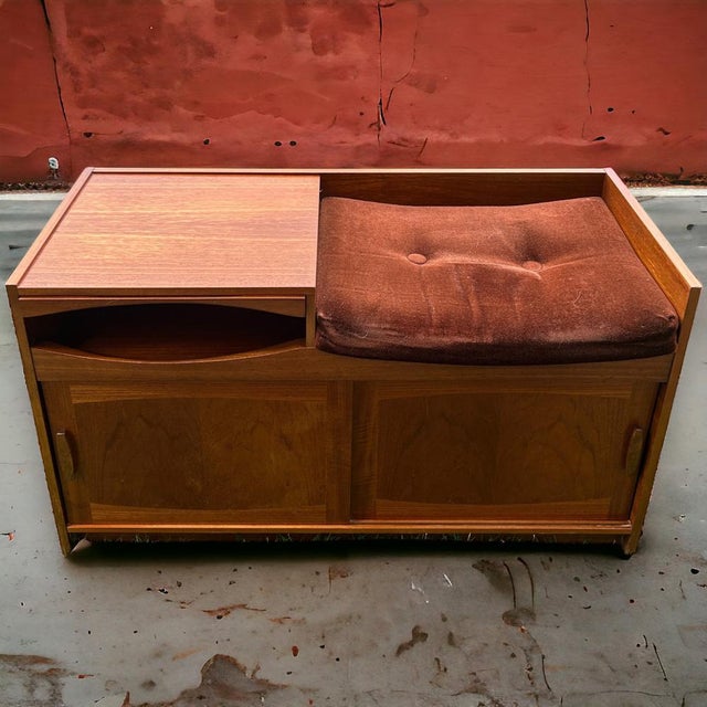 Mid Century Telephone Table from Chippy Heath Chairish