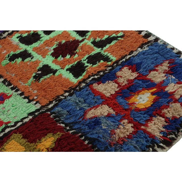 Vintage Azilal Moroccan Rug With Polychromatic Geometric Patterns by ...
