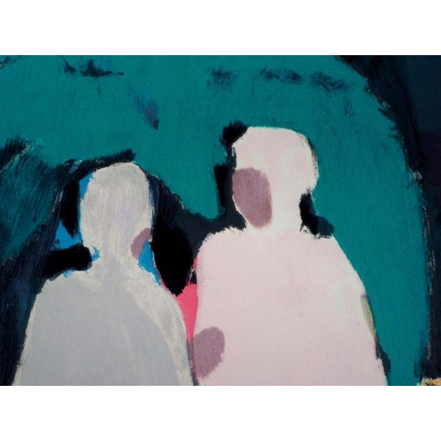 Gabriel Godard, La promenade, Lithograph | Chairish