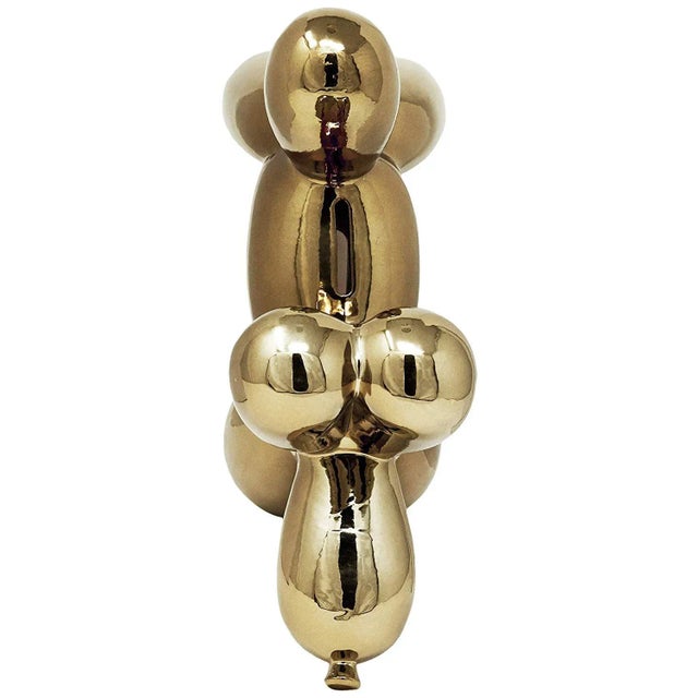 Interior Illusions Plus Bronze Balloon Dog Bank | Chairish