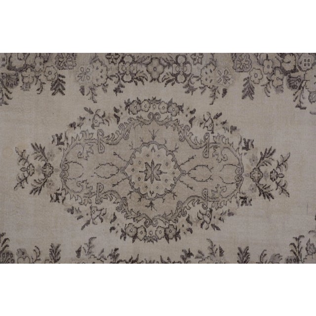 Hand Knotted Wool Turkish Sparta Rug 6'4'' X 9'11'' | Chairish