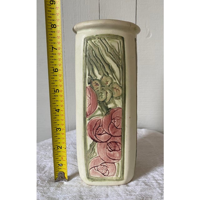 1920s Weller Pottery Roma Arts and Crafts Art Pottery Vase | Chairish