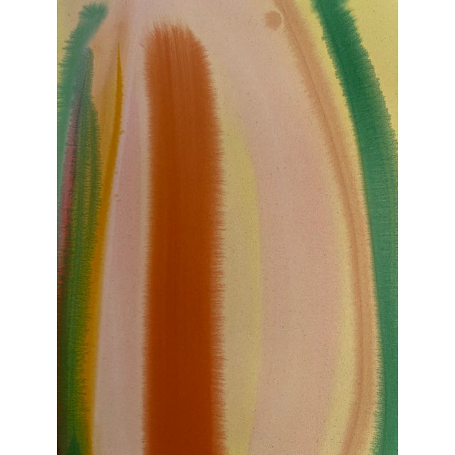 Watermelon Abstract Painting by Brendan Mckeon | Chairish