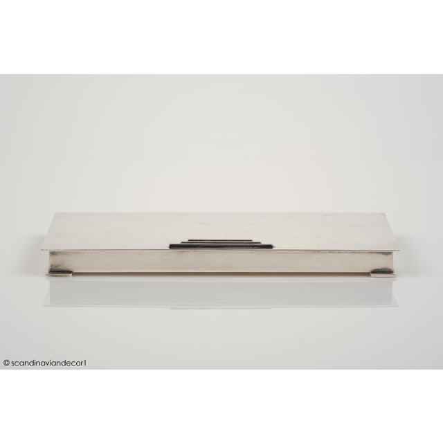 1920 silver cigarette case