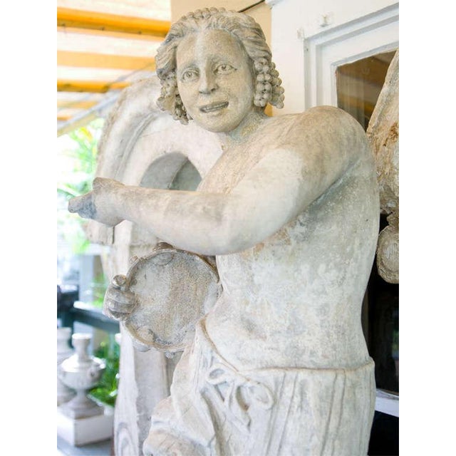 Limestone Statue | Chairish